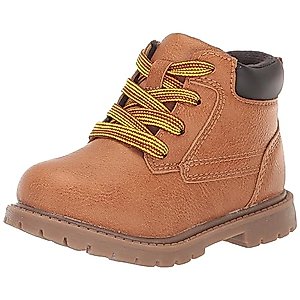 Carter's Roy Boot, Tan, 3 US Unisex Big Kid