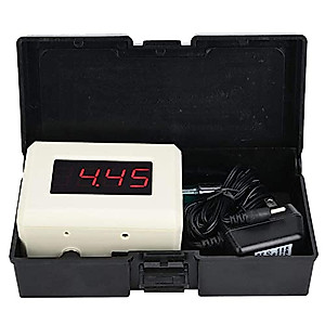 Digital Meter -025M Online Meter Water Quality Monitor Instantly Digital Display 24 Hours Continuously Work Resolution with Electrode Probe BNC US 110V