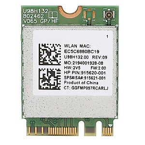 802.11 A/B/N/AC Network Card Model RTL8821CE HighSpeed for Laptops Desktops Compatible for Win7/8/10