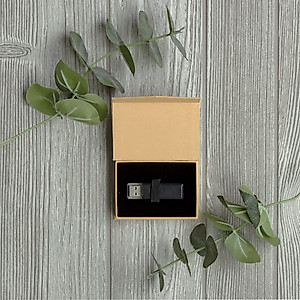 Brown Natural Kraft Flash Drive Box