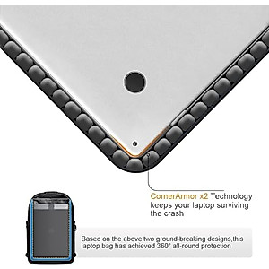 Tzowla Laptop Backpack for Men Women,Travel Work Security Anti Theft Water Resistant Durable Computer Bookbags with USB Charging Port,Gifts, Fit 14.3/15.6 inch Accessories