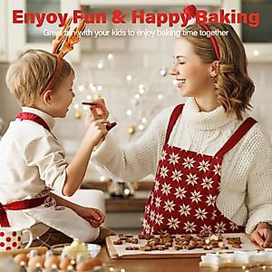 Cookie Scoop Set of 3 - Ice Cream Scoop with Trigger Include 1.5 Tbsp / 2.8 Tbsp / 5.4 Tbsp - 18/8 Stainless Steel Heavy Duty Cookie Dough Scoop for Baking Melon Baller Meatball Cupcake Muffin