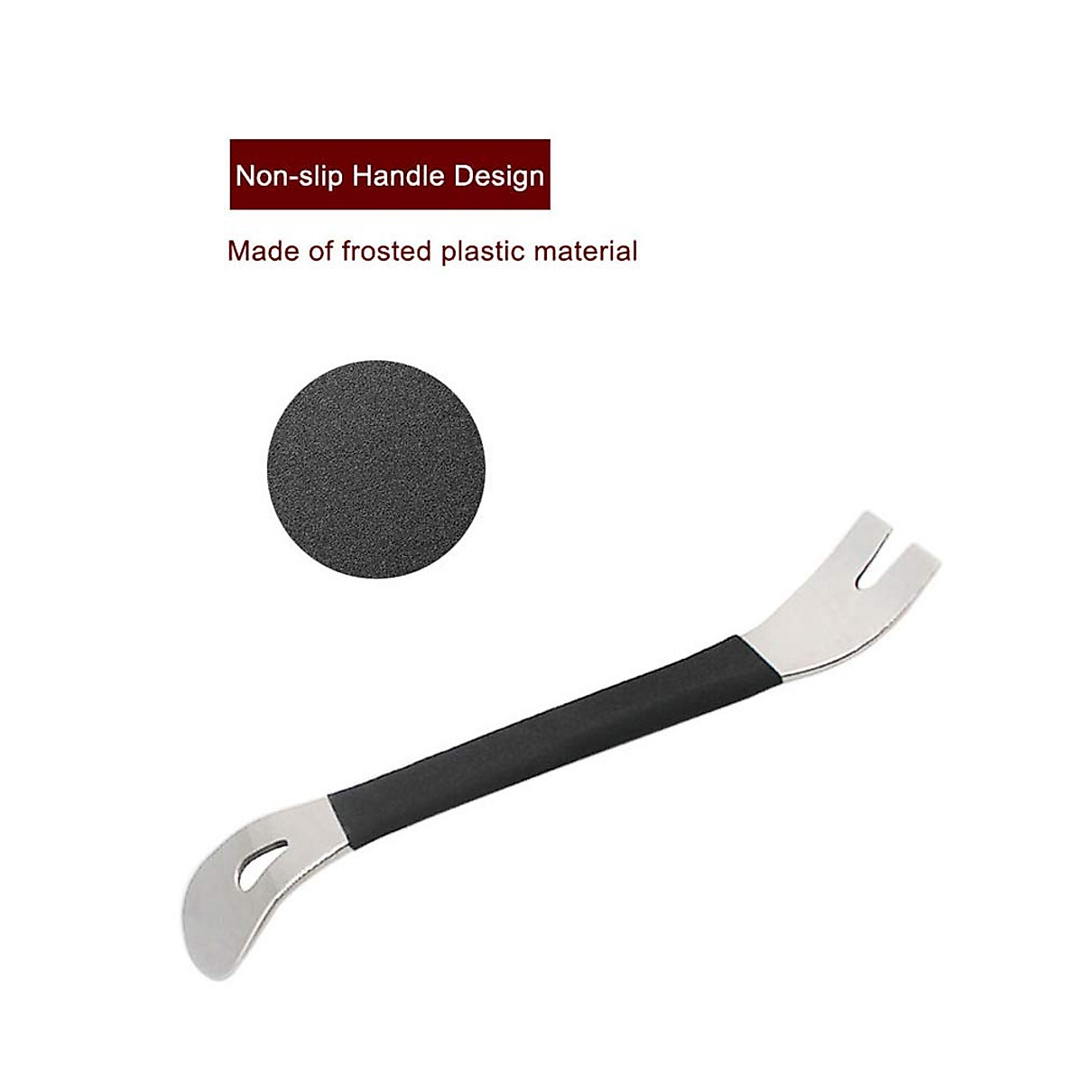 Auto Trim Removal Tool Metal for Car, Door Panel Dashboard Radio Audio Navigation Installer, Upholstery Fastener Disassembly Pliers Interior Exterior Replace Pry Clip Home