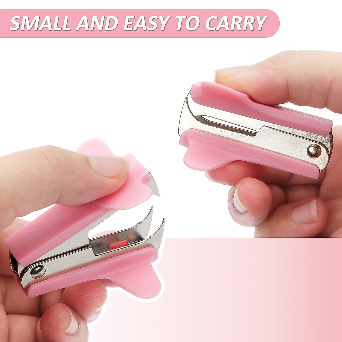 ZZTX 3 PCS Staple Remover Staple Puller Removal Tool for School Office Home 3 Pack (Pink, Blue, Purple)