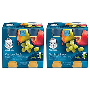 Gerber Juice Fruit Variety (Pack of 2)