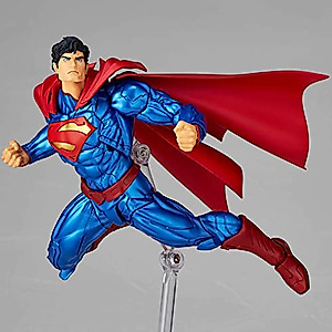Kaiyodo Amazing Yamaguchi: Superman Action Figure, Multicolor