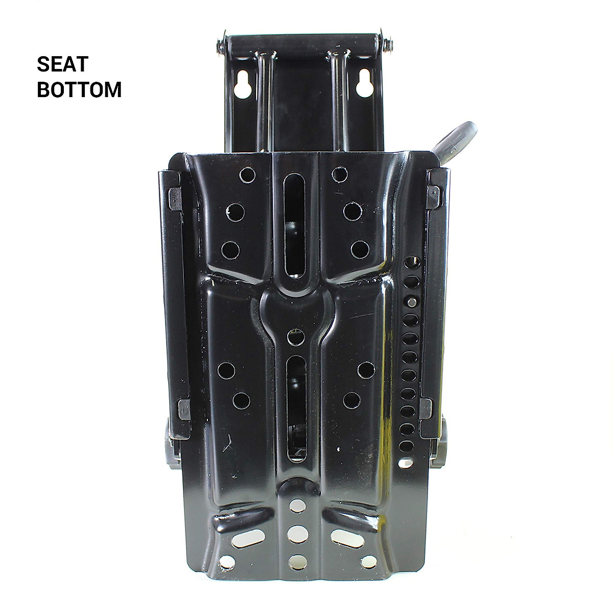 E-D9NN400DB12B Wrap Around Black Tractor Seat for Ford / New Holland NAA, 2N, 8N, 9N, 501, 600, 700, 800, 900, 2610, 2810, 2910, 2120, 2600, 2110, 2000, 3400, 3330, 3300, 3500, 3310, 3120, 3230, 3000+