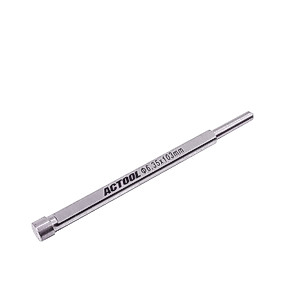 ACTOOL Pilot Pin 6.35x103mm for 2'' Cutting Depth HSS Annular Cutter with 3/4'' Weldon Shank