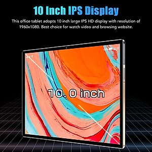Dpofirs 10 Inch Androids 11 Tablet, Octa Core Processor 4GB RAM 128GB ROM WiFi Tablet Computer with 5MP 8MP Camera, HD Display, 6000mAh 4G Call Gaming Tablet(Gold)