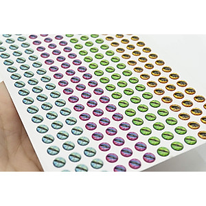 8mm 168pcs 3D Lure Eye Self Stick Lizard Reptile Eye Fly Tying Variety 3mm4mm5mm6mm7mm8mm Holographic Lure Eye Fly Tying, Jigs, Crafts
