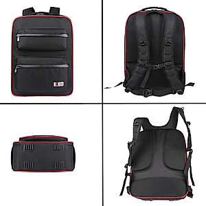 AKOZLIN Game Storage Bag Backpack Travel Carrying Case for PlayStation 5 PS5/PS4/PS4 Pro/Xbox Headset Game Charger Accessories