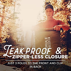 IceMule Classic Small Collapsible Backpack Cooler - 10 Liters, Marine Blue, Waterproof, Hands Free, 24+ Hours Cooling, Soft Sided Cooler for Hiking, Camping, Fishing & Picnics