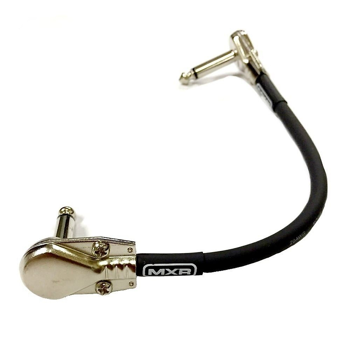 Dunlop MXR 6 Inch Right Angle Pancake Guitar Patch Cables for Effects Pedals, 6 Pack