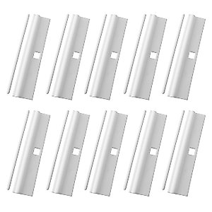 AXLIZER 10PCS Vertical Curtain Simple Hanging Film, Vertical Blind Top Hanger, Vertical Curtain Repair Clip, Vertical Blind Repair Blade Protector