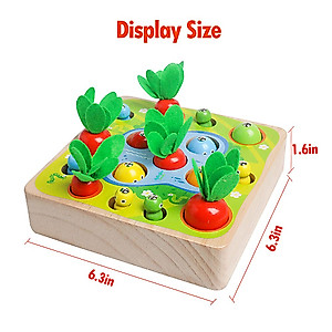 Skrtuan Wooden Toys Carrot Harvest