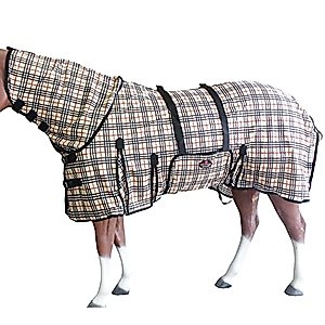 HILASON 75 Inches Horse Fly Sheet Ultra Violet Rays Protect Mesh Bug Mosquito Summer Spring | Fly Sheet | Horse Turnout Sheet | Fly Sheet for Horses | Bug and Mosquito Protection | Fly Sheet for Horse