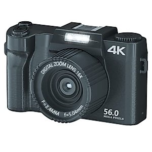 Vlogging Camera 1080P 24MP,Video Camera with 16X Digital Zoom Kids Camera for Students Teens