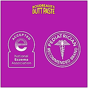 Boudreaux's Butt Paste, Butt Barrier Ointment, Rash Prevention, 4oz tube