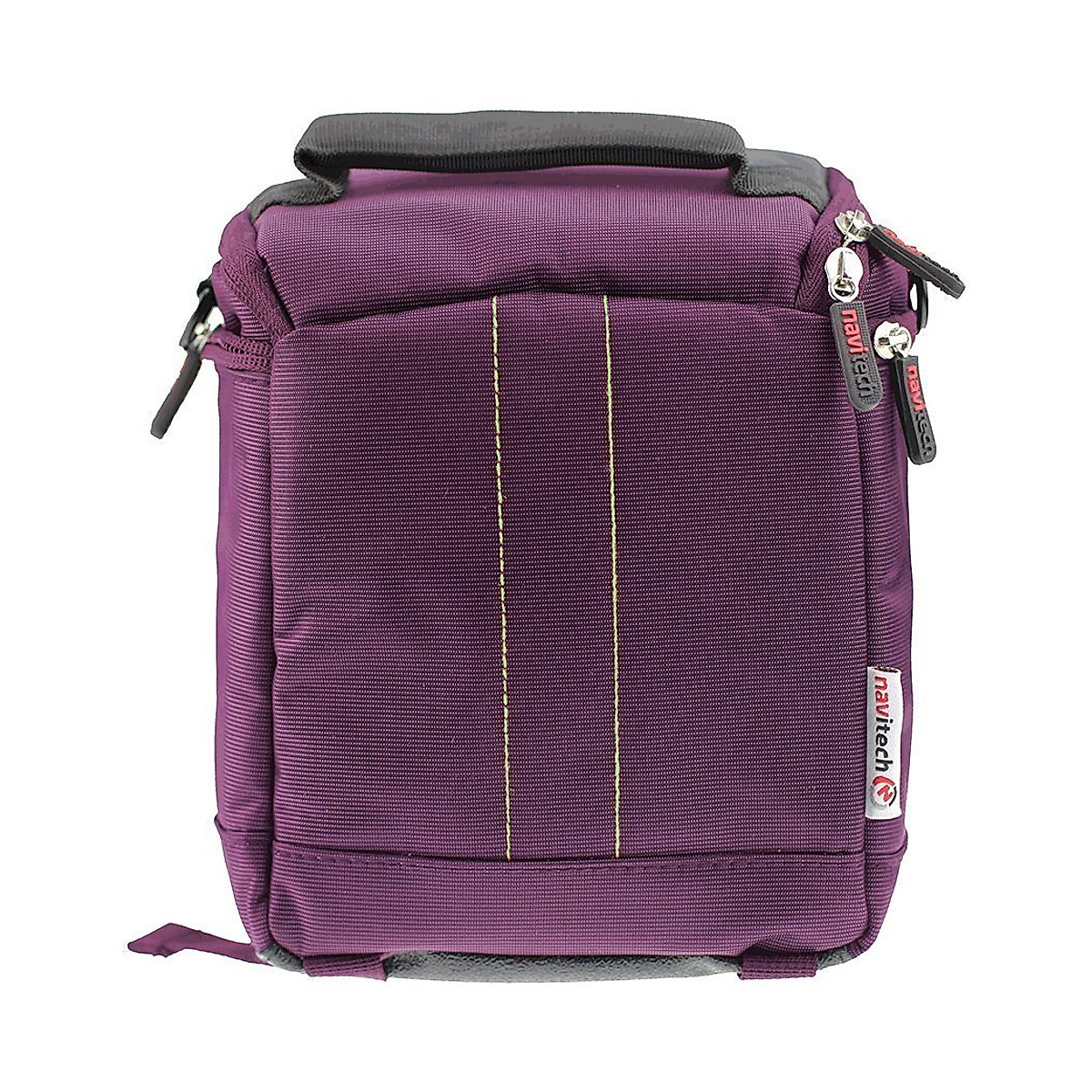 Navitech Purple Protective Portable Projector Carrying Case and Travel Bag Compatible With APEMAN Mini Pocket LED DLP Projector