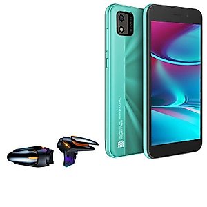 BoxWave Gaming Gear Compatible with BLU Studio X10L (Gaming Gear by BoxWave) - Touchscreen QuickTrigger Auto, Trigger Buttons Autofire Gaming Mobile FPS for BLU Studio X10L - Jet Black