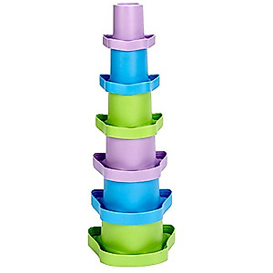 Green Toys Baby Toy Starter Set - 8 Piece Motor Skill Development Toy