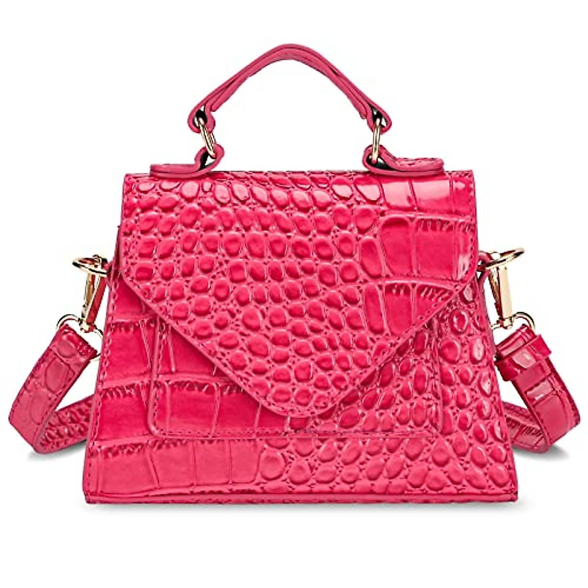 Women’s Trendy Mini Designer Crossbody Bags, Top Handle Clutch Handbag, Cute Shoulder Purse