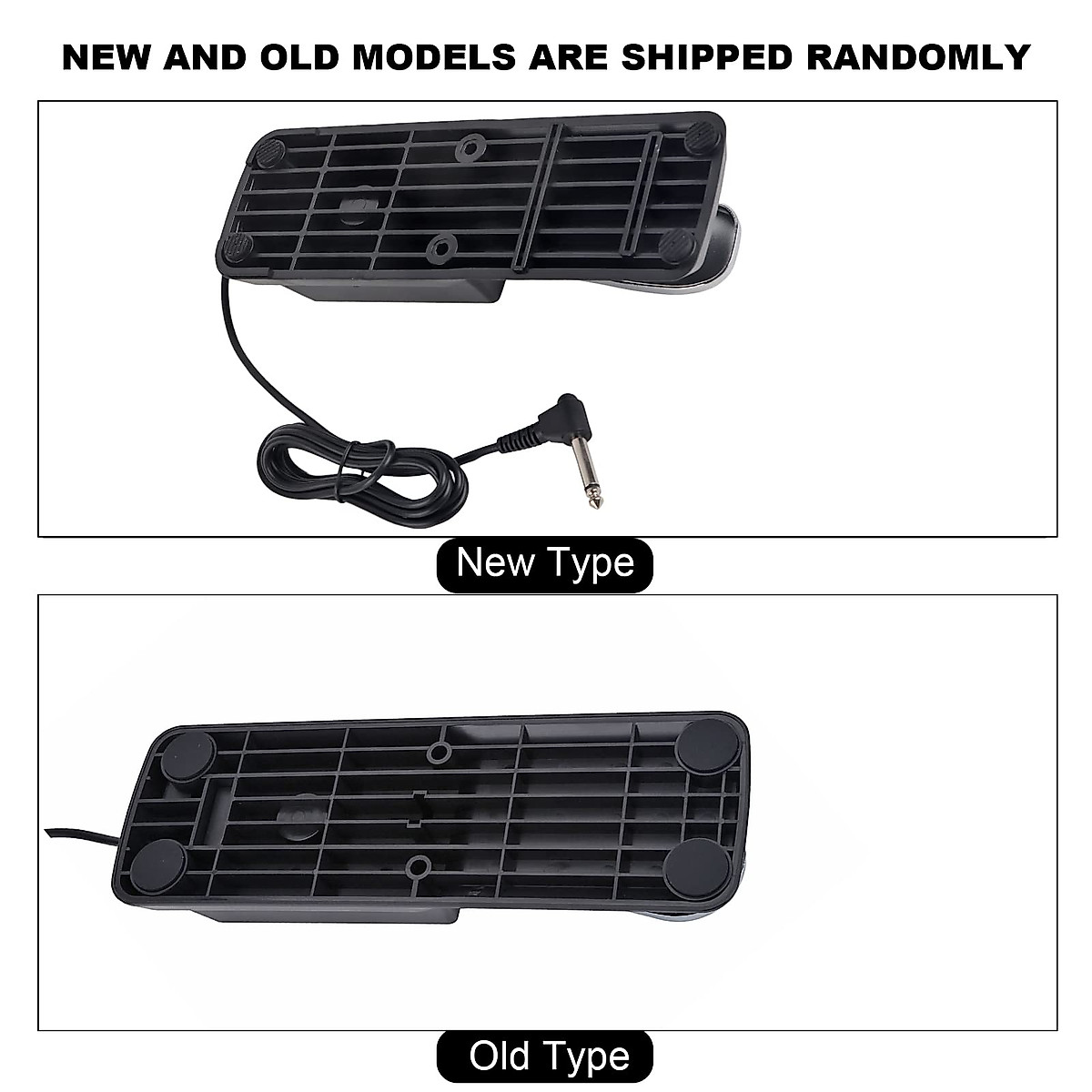 Keyboard Sustain Pedal, Universal Digital Piano Foot Pedal with Non-slip Bottom for Keyboards