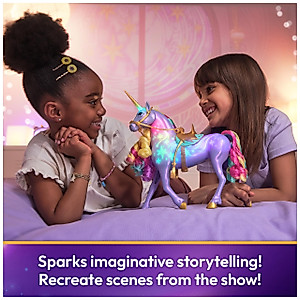 Unicorn Academy, Interactive Rainbow Light-up Wildstar with Lights, Sounds & Music, Dolls & Unicorn Toys for Girls Ages 4 and up