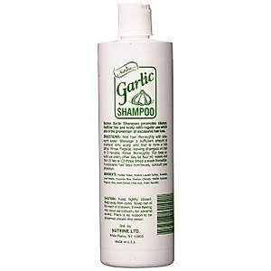 Nutrine Garlic Shampoo 16 oz. Unscented