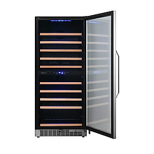 EdgeStar 101 Bottle 24" Built-In Dual Zone Wine Cooler