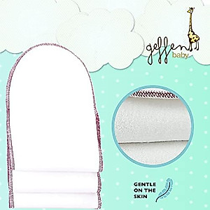 Geffen Baby Quick Absorbers Universal Baby Diaper Inserts Liners | 3,6, or 12 Pack Options