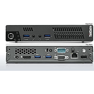 lenovo ThinkCentre M92p Tiny Mini Business Desktop Computer, Intel Core i5-3470T up to 3.6Ghz, 8GB RAM, 500GB HDD, Intel HD Graphics, VGA, USB 3.0, Windows 10 Professional (Renewed)