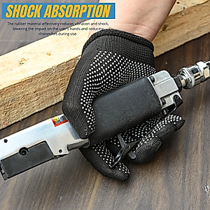 Air Reciprocating Saw Kit, Pneumatic Metal Cutting Saw Tools with 6pcs 24T 32T Blades, Handheld Power Metal Saw, Heavy Duty Aluminum Alloy Saber Saw