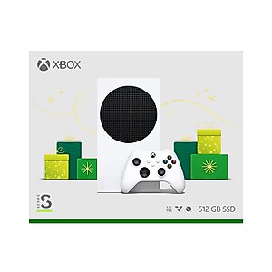 Xbox Series S 512GB All Digital Holiday Console (Renewed)