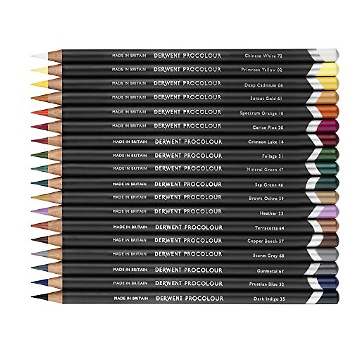 Derwent Colored Pencils, Procolour Pencils, Drawing, Art, Metal Tin, 72 Count (2302508)