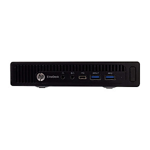 HP EliteDesk 800 G2 Mini Business Desktop PC Intel Quad-Core i5-6500T up to 3.1G,8GB DDR4,512GB SSD,VGA,DP Port,Windows 10 Professional 64 Bit-Multi-Language-English/Spanish (Renewed)