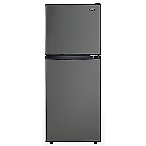 Danby DCR047A1BBSL 4.7 Cu.Ft. Compact Refrigerator, Energy Star Rated Mini Fridge with Auto Defrost and Mechanical Thermostat, Ideal for Apartments, Dorms, Trailers, Cottages, and Condos