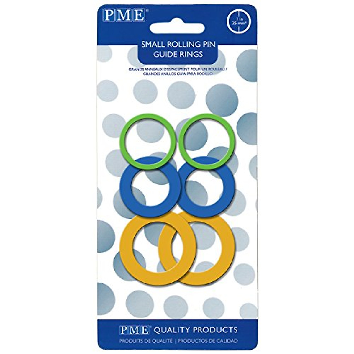 PME Rolling Pin Guide Rings, Small Size