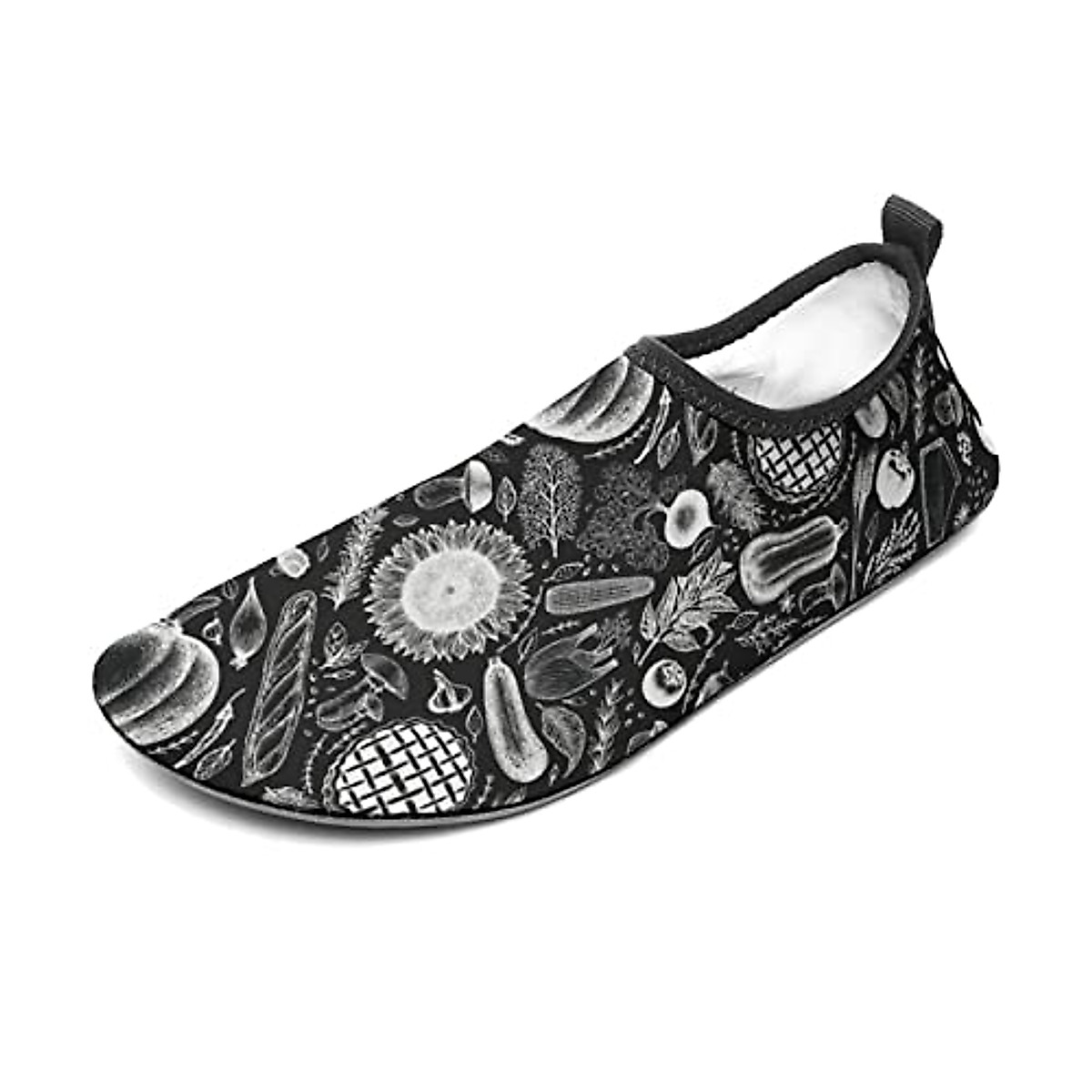 Happy Thanksgiving Water Shoes for Men Women Quick-Dry Aqua Socks Swim Beach Barefoot Yoga Sportwear Pool Camping