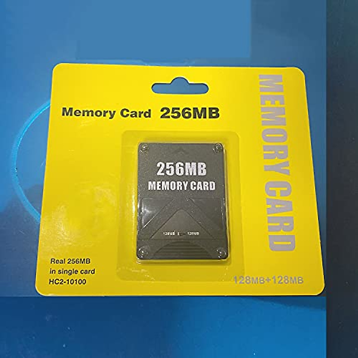 TPFOON 256MB Memory Card for Playstation 2, High Speed Game Memory Card Compatible with PS2