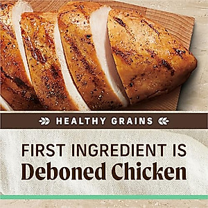 Merrick Healthy Grains Premium Dry Dog Food, Wholesome and Natural Dry Chicken Kibble, Senior Recipe - 4.0 lb. Bag