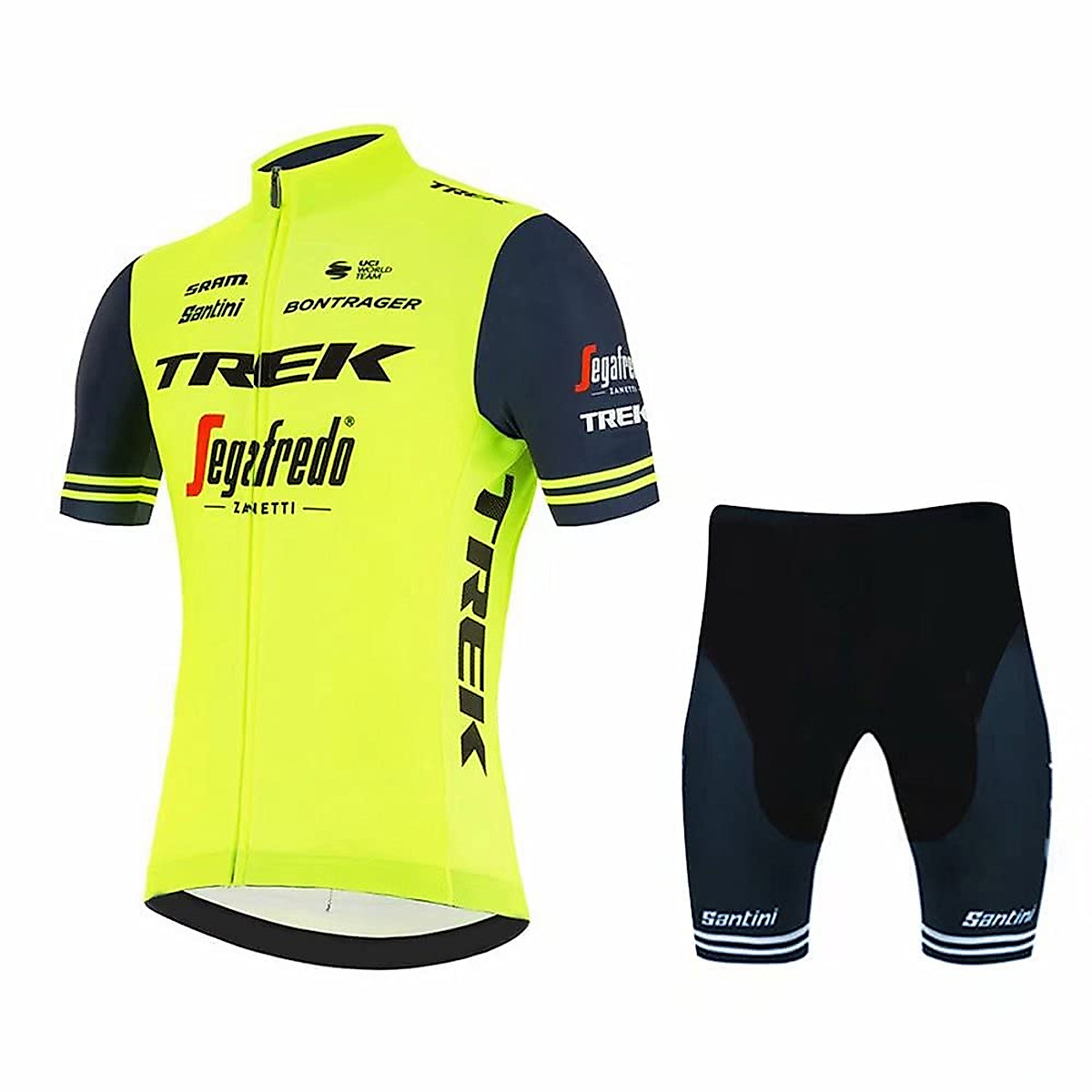 T.R.S Bicycle Clothing for Men Cycling Jersey Short Sleeve Large