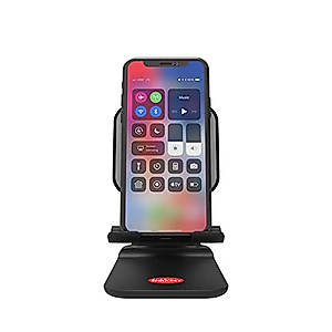 Doohickey Phone and Tablet Stand, Adjustable and Foldable, The Perfect Hands-Free Stand Compatible with Most Tablets and Cellphones Lightweight and Sturdy (Black)