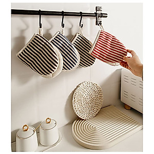 careme Mini Oven Mitts,2pk- Heat Resistant Kitchen Gloves to Protect Hands, Non-Slip Grip- Ideal Set for Handling Hot Cookware,Kitchen Microwave Gloves for Baking Cooking Grilling BBQ, Gifts for Mom