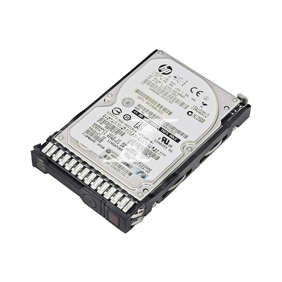 HPE HP 653950-001 146GB 15K 6Gbps 2.5" SAS Internal Hard Drive