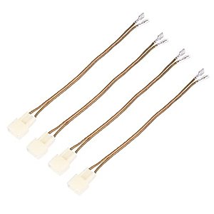 X AUTOHAUX 4pcs Car Speaker Connector Wire Harness Adapter Connector for Honda Accord Civic CRX Odyssey for Acura CL TL RL