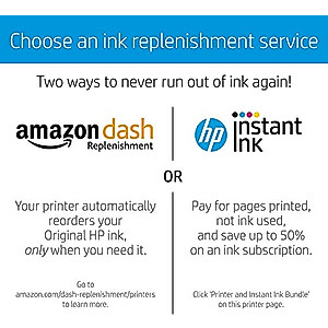 HP Tango Smart Wireless Printer – Mobile Remote Print, Scan, Copy, HP Instant Ink, Works with Alexa(2RY54A),White