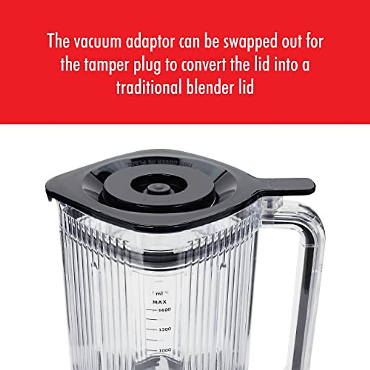 ZWILLING Enfinigy 48-oz Power Blender Jar with Cross Blade and Vacuum Lid - Black