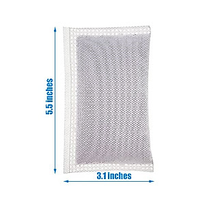 Xcivi Replacement Activated Charcoal Odor Removing Air Filters DustBins Deodorizer, Compatible with iTouchless Trash Cans 8 Gallon and Larger (4)