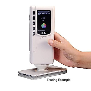 Handheld Colorimeter Color Difference Meter with Built-in White Plate 4mm Measuring Aperture